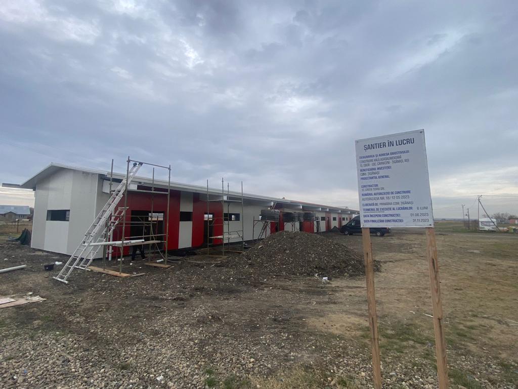O piață agroalimentară modernă va fi construită în comuna Țigănași din ...